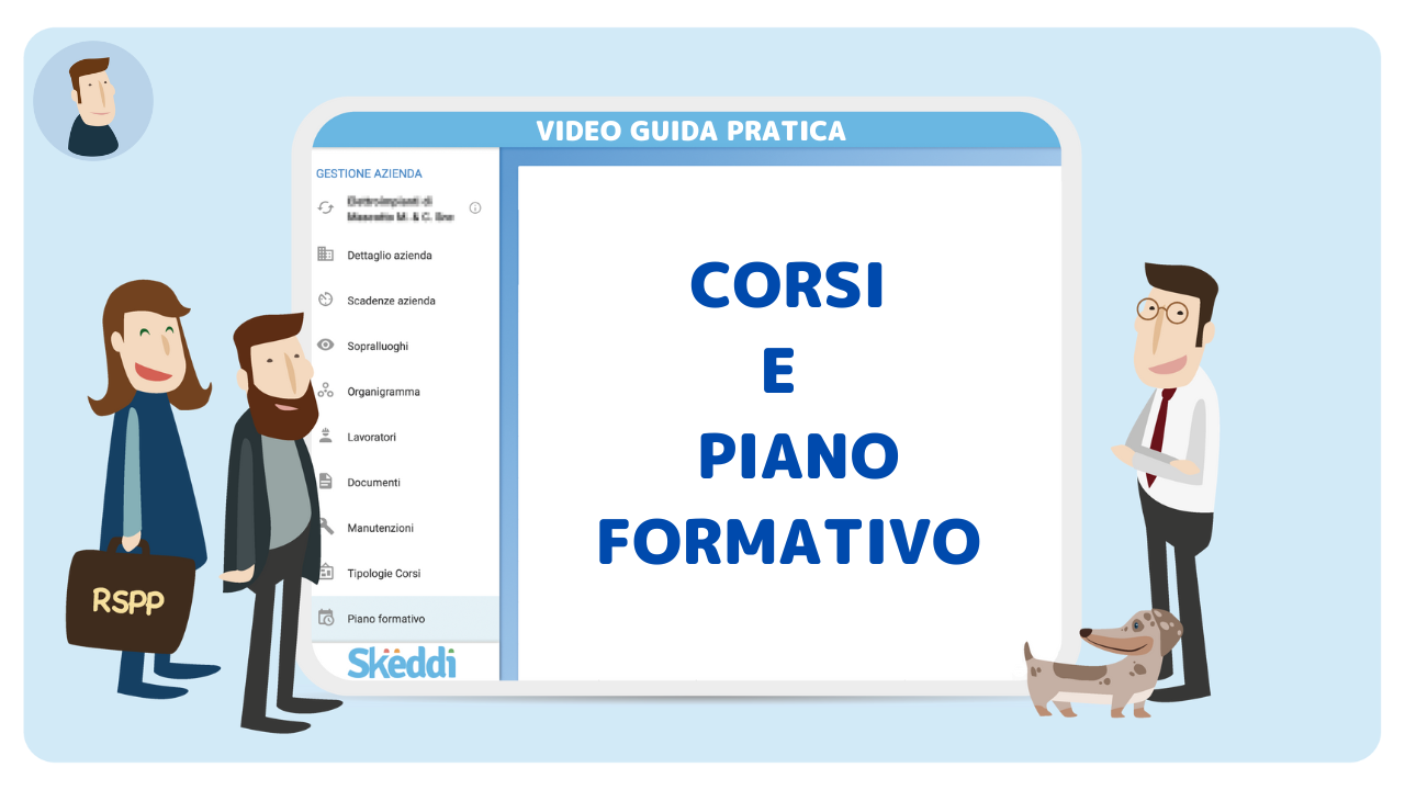 Gestione Corsi e Piano Formativo - Skeddi